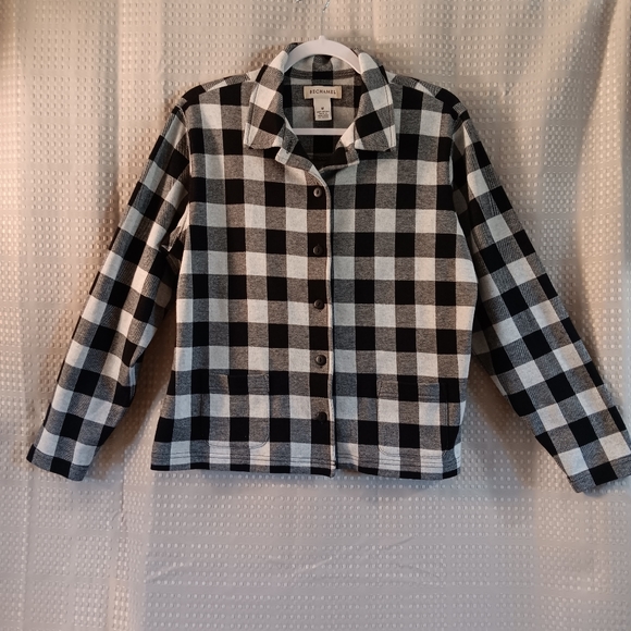 Bechamel | Tops | Bechamel Womens Flannel Shirtover Jacket | Poshmark